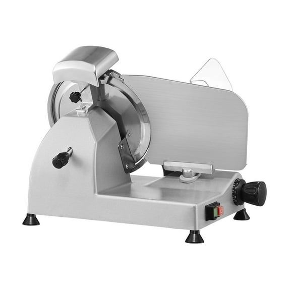 Electric Meat Slicer 10" Stainless Steel Blade, 340W Deli Food Slicer ...
