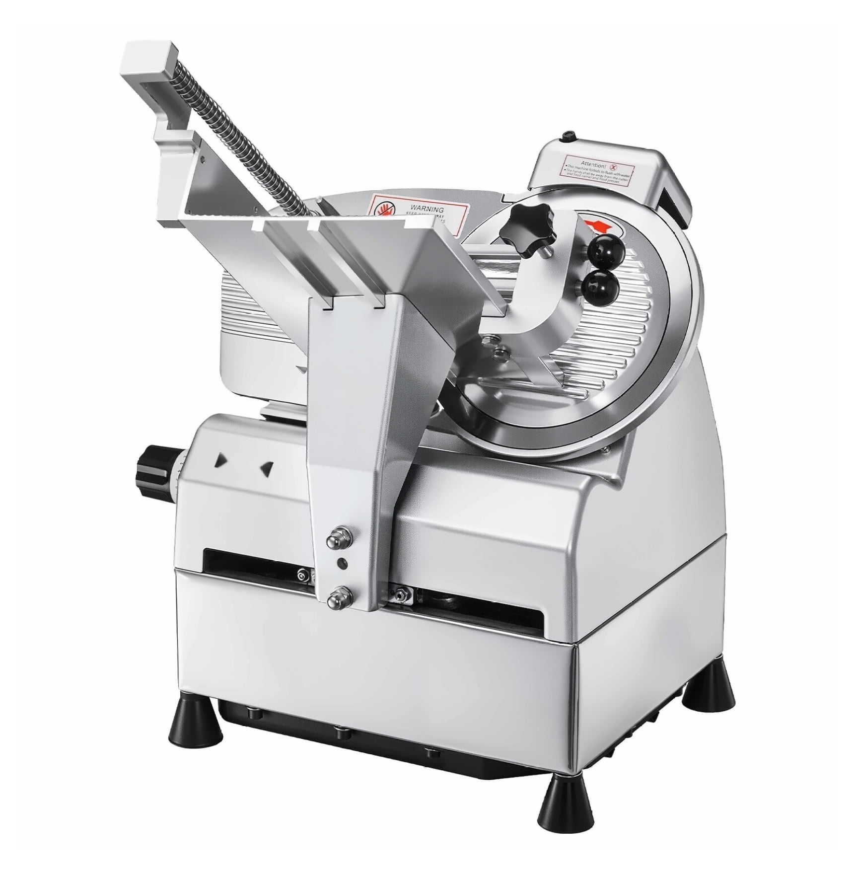 Electric Meat Slicer, 500W Automatic Deli Slicer with 10 Inch Blade ...