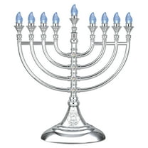 Zion Judaica Mini LED Menorah - USB/Battery Operated, Multiple Light ...