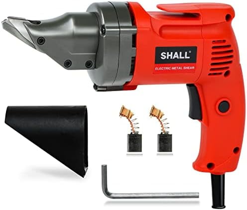 Electric Metal Cutting Shear, 4.0-Amp Corded Sheet Metal Cutter ...
