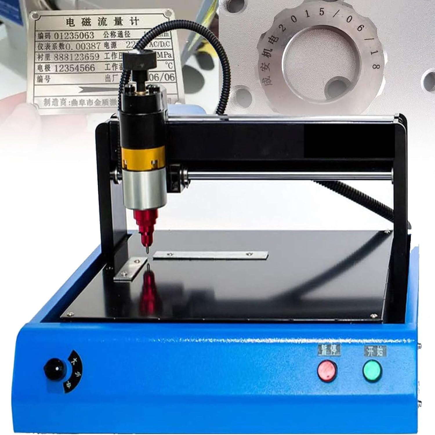 Electric Metal Marking Machine,Marking Engrave Machine,Air Dot Peen ...