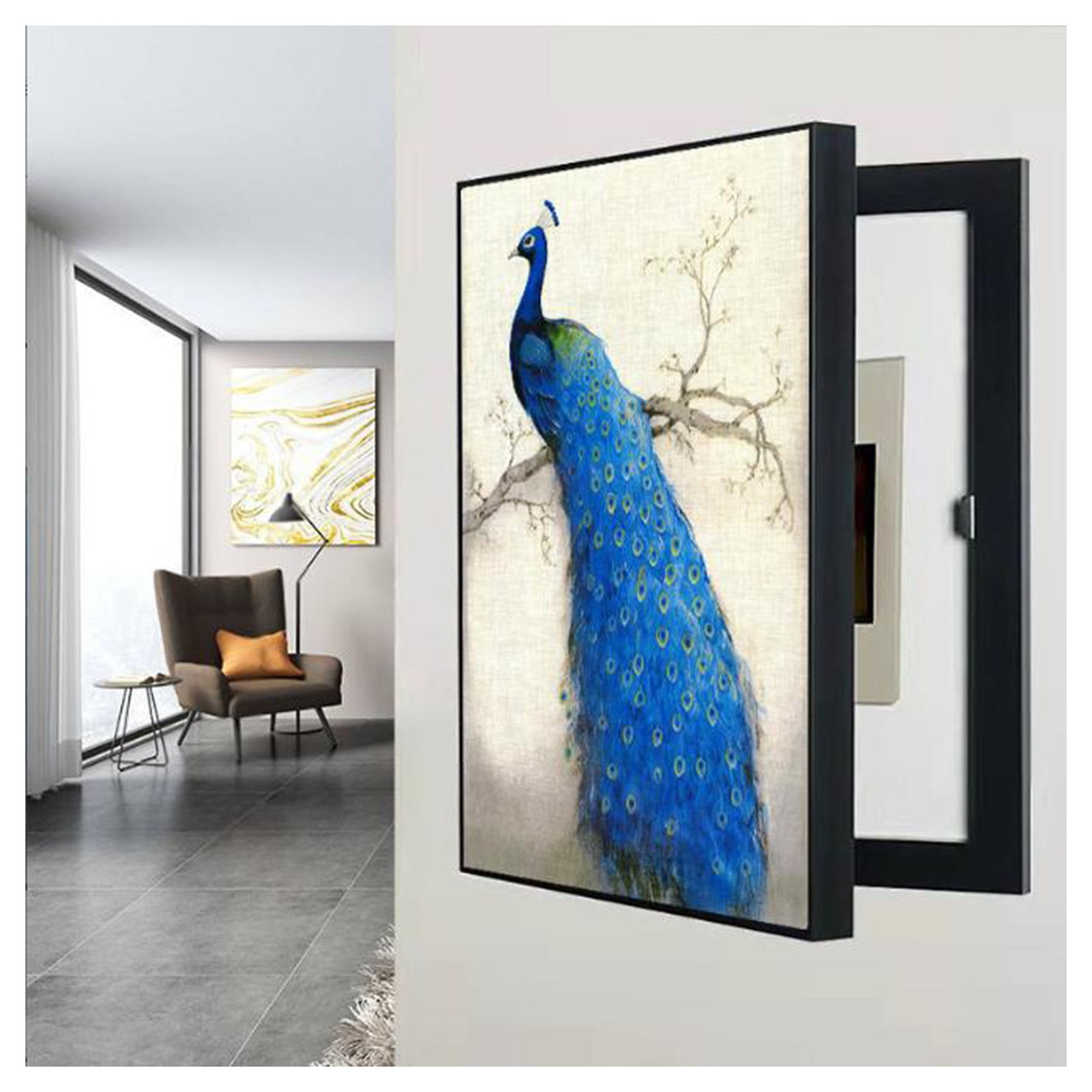 Electric Meter Box Decorative Painting, Hide Paintings Decoration ...