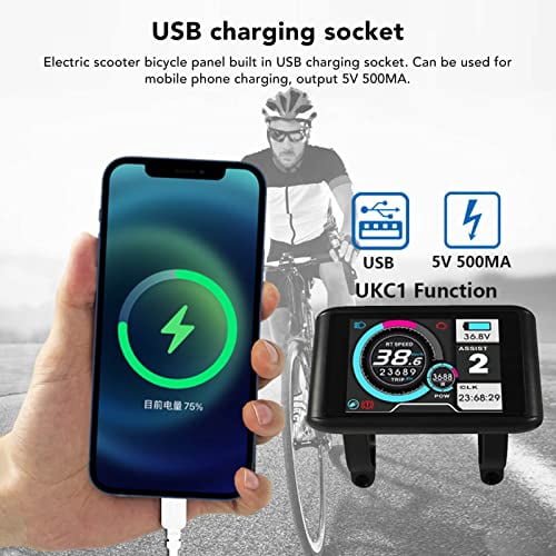 Electric Meter, UKC1 Color Display LCD Display for Electric Scooter ...