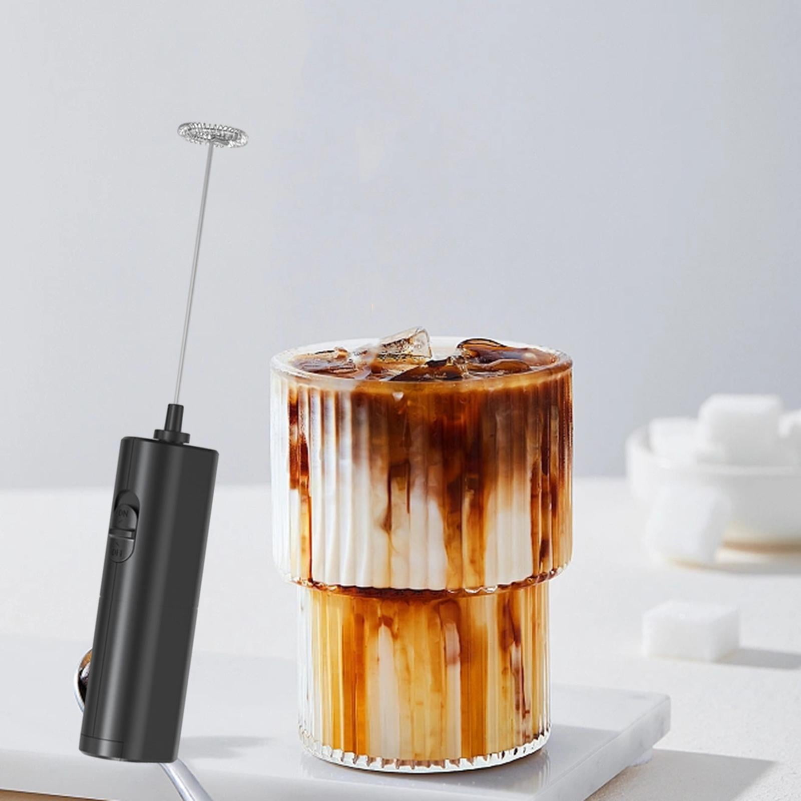 Electric Milk Frother Electric Egg Whisk Coffee Frother Food Blender ...