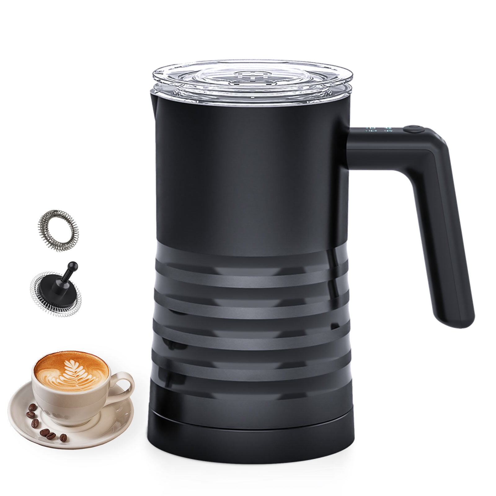 Electric Milk Frother and Steamer 4 in 1 Automatic Milk Warmer 400W Non ...