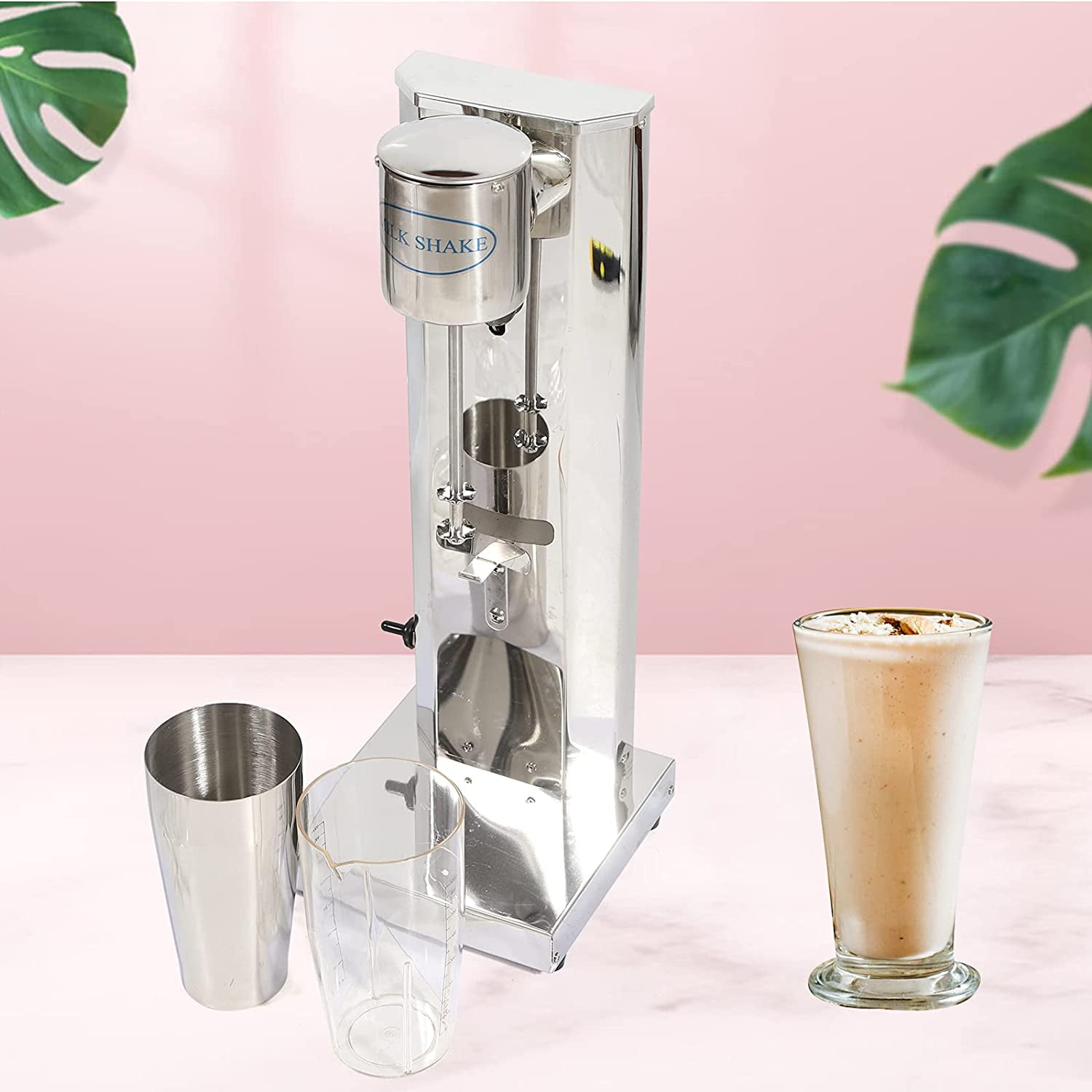 Electric Milkshake Maker Machine, Commercial Stainless Steel Milk Shake ...