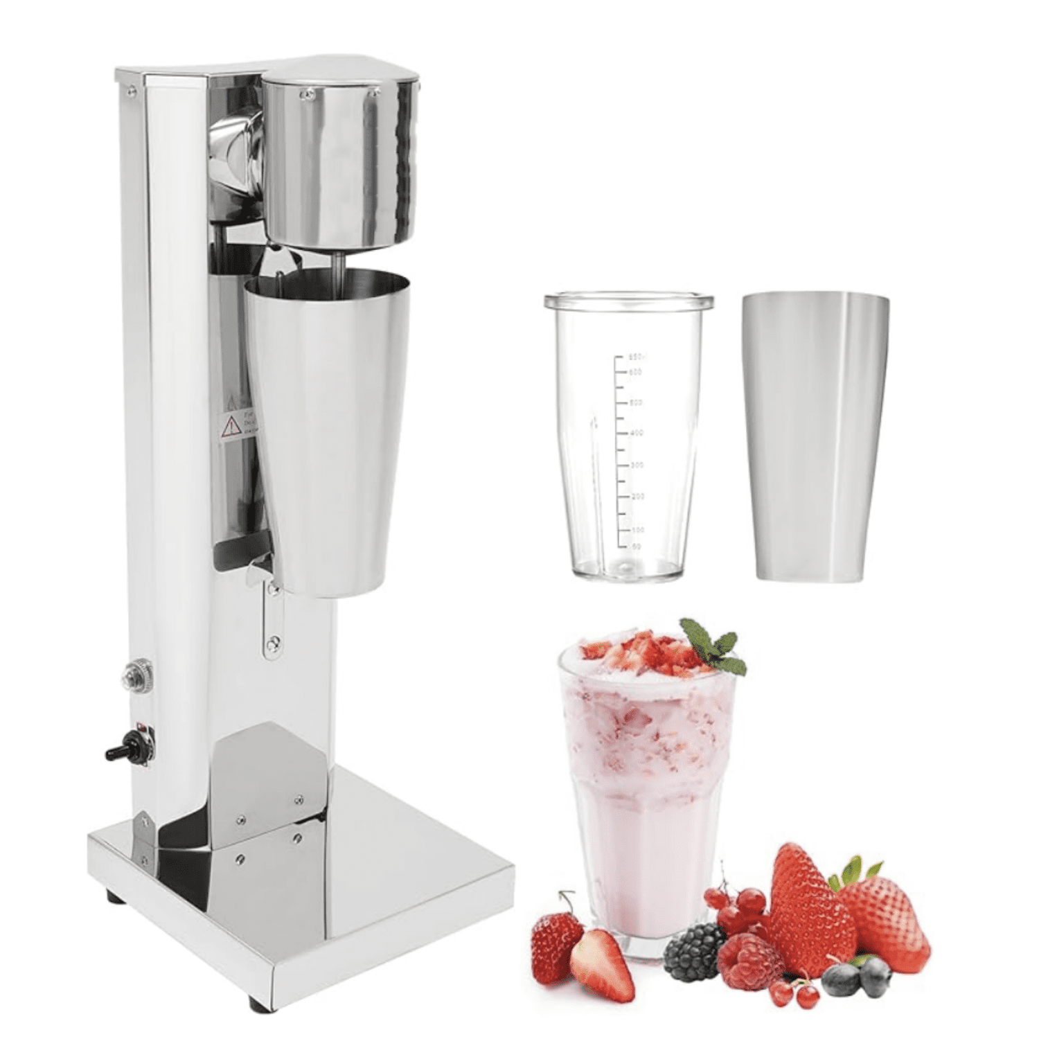 Electric Milkshake Maker Machine, Commercial Stainless Steel Milk Shake ...