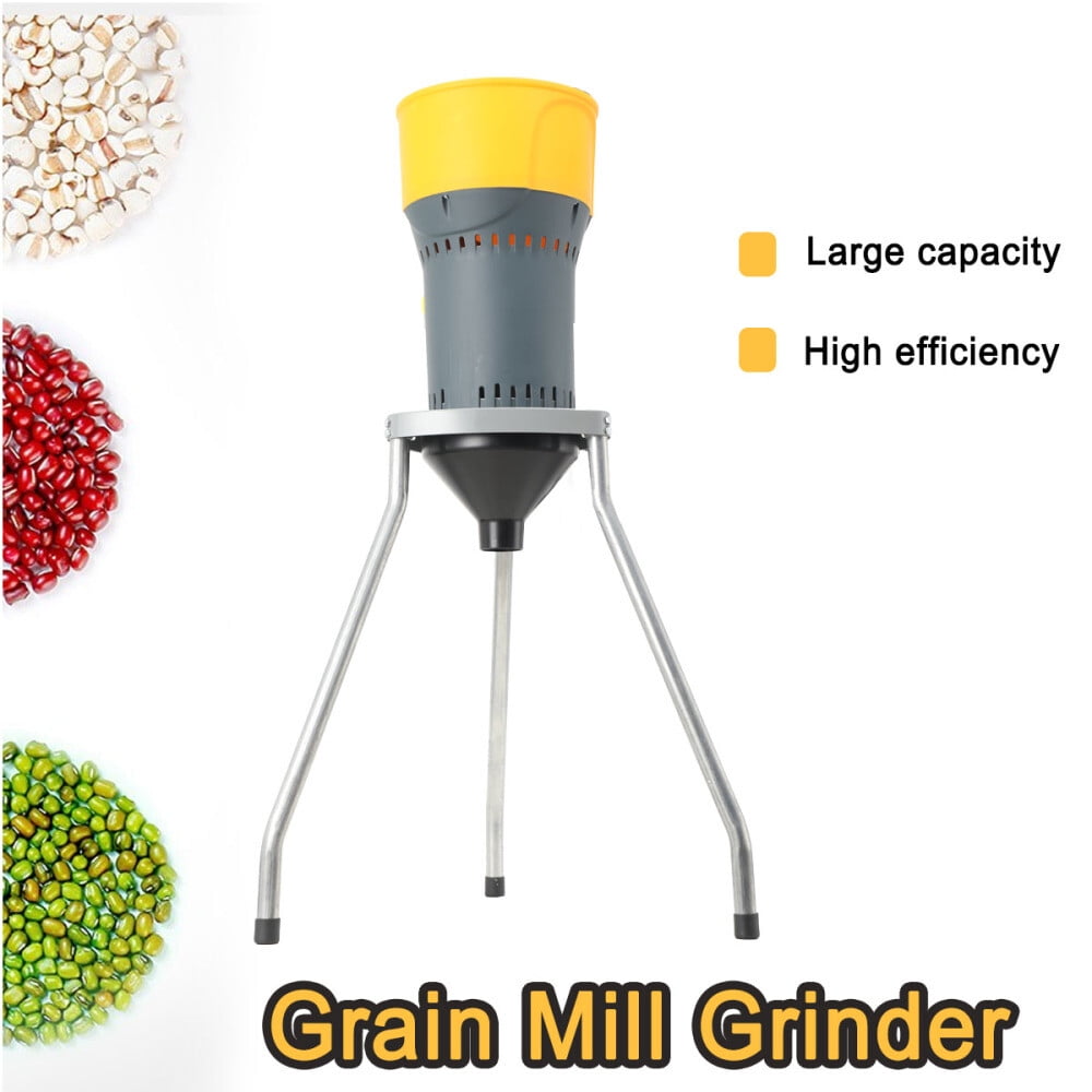 Electric Mill Dry Grain Grinder Machine Corn Wheat Cereal Feed Grinder ...