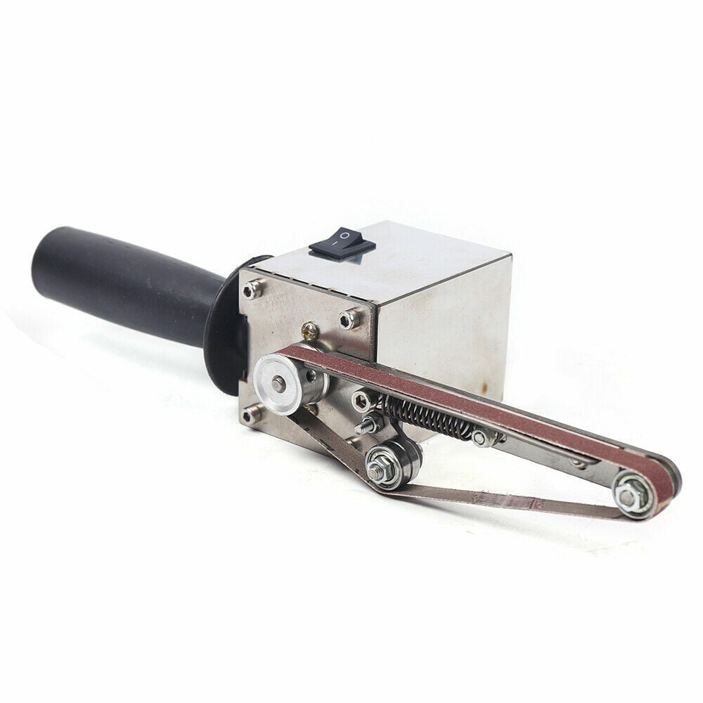 Electric Mini Belt Sander Mini Grinder Small Machine Hand-held with ...