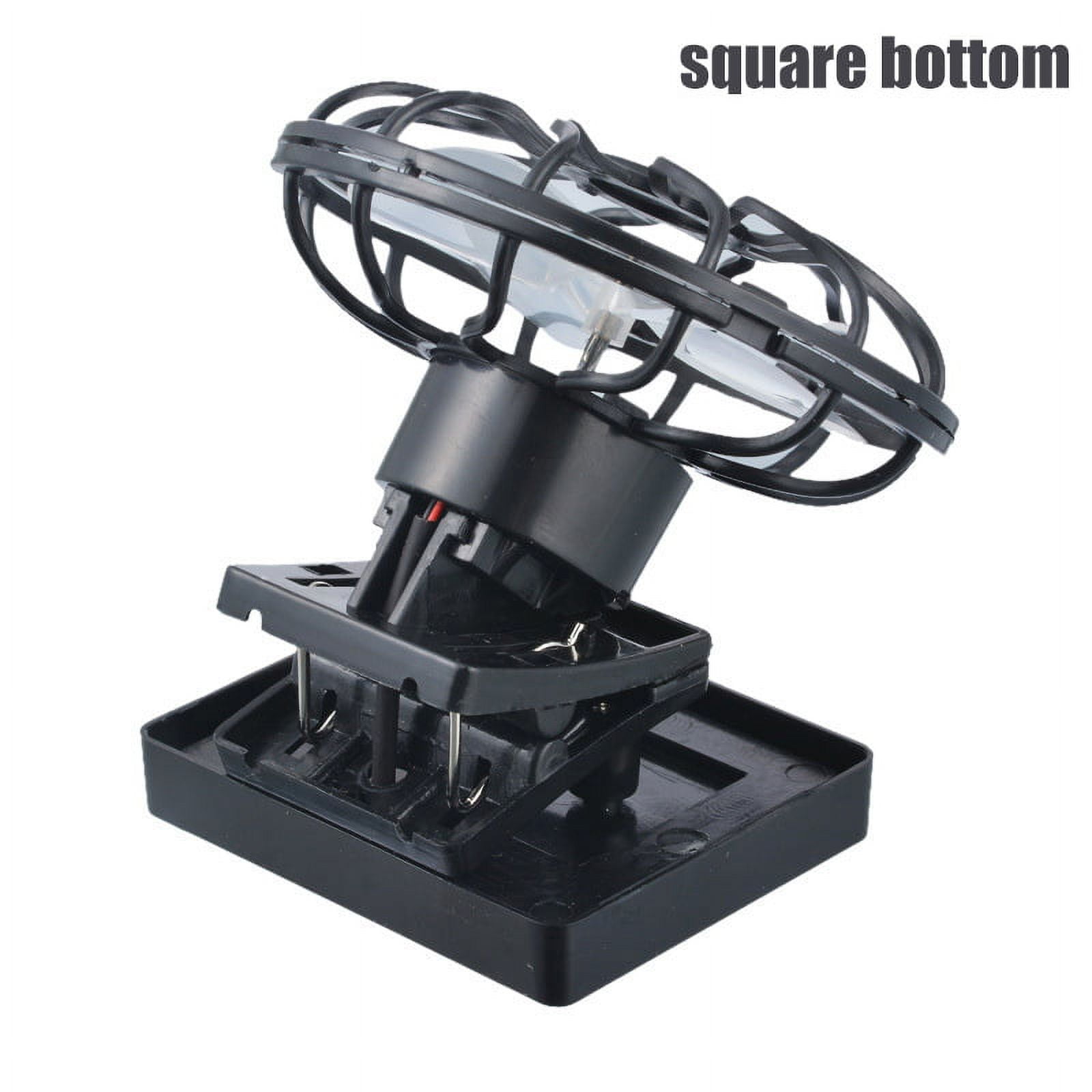Electric Mini Clip-on Solar Fan Air Conditioner Outdoor Cooling Fan New ...