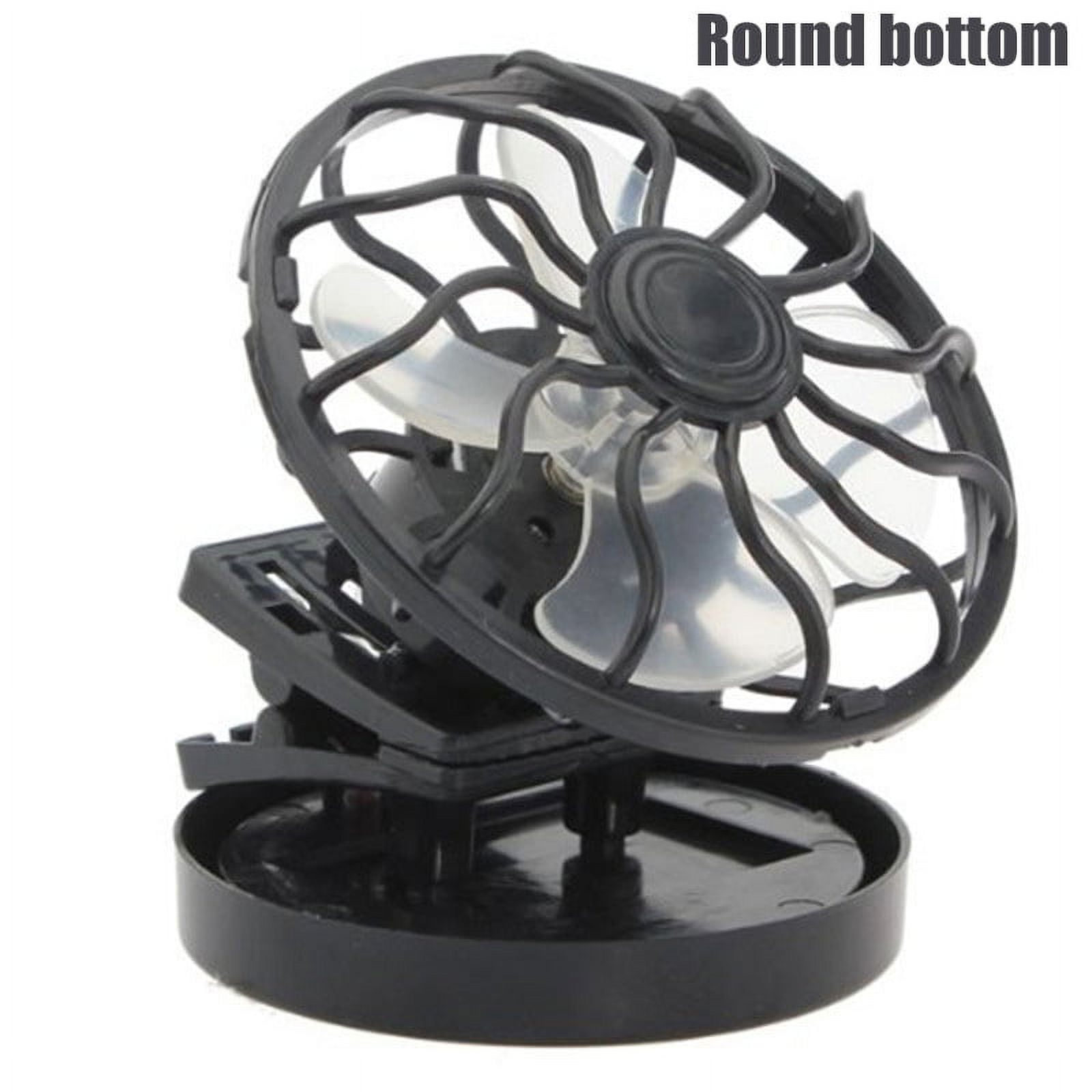 Electric Mini Clip-on Solar Fan Air Conditioner Outdoor Cooling Fan New ...