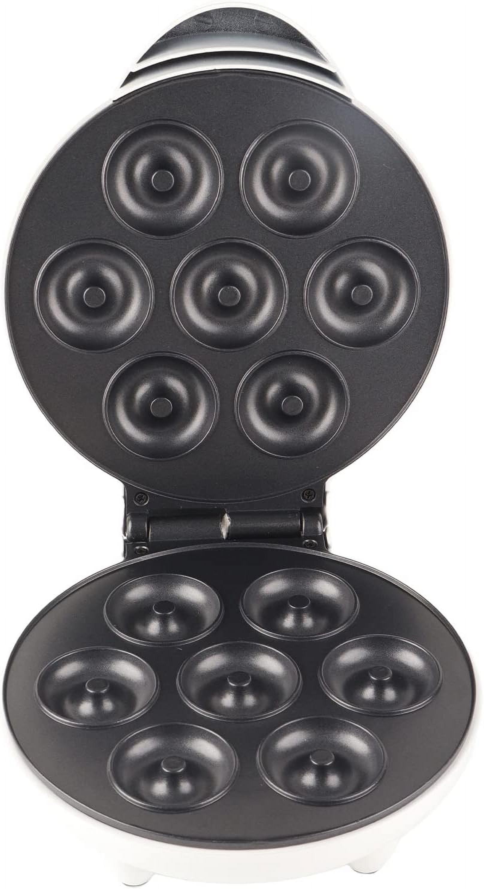 Electric Mini Donut Maker Machine, 7-Cavity Non-stick Surface for ...