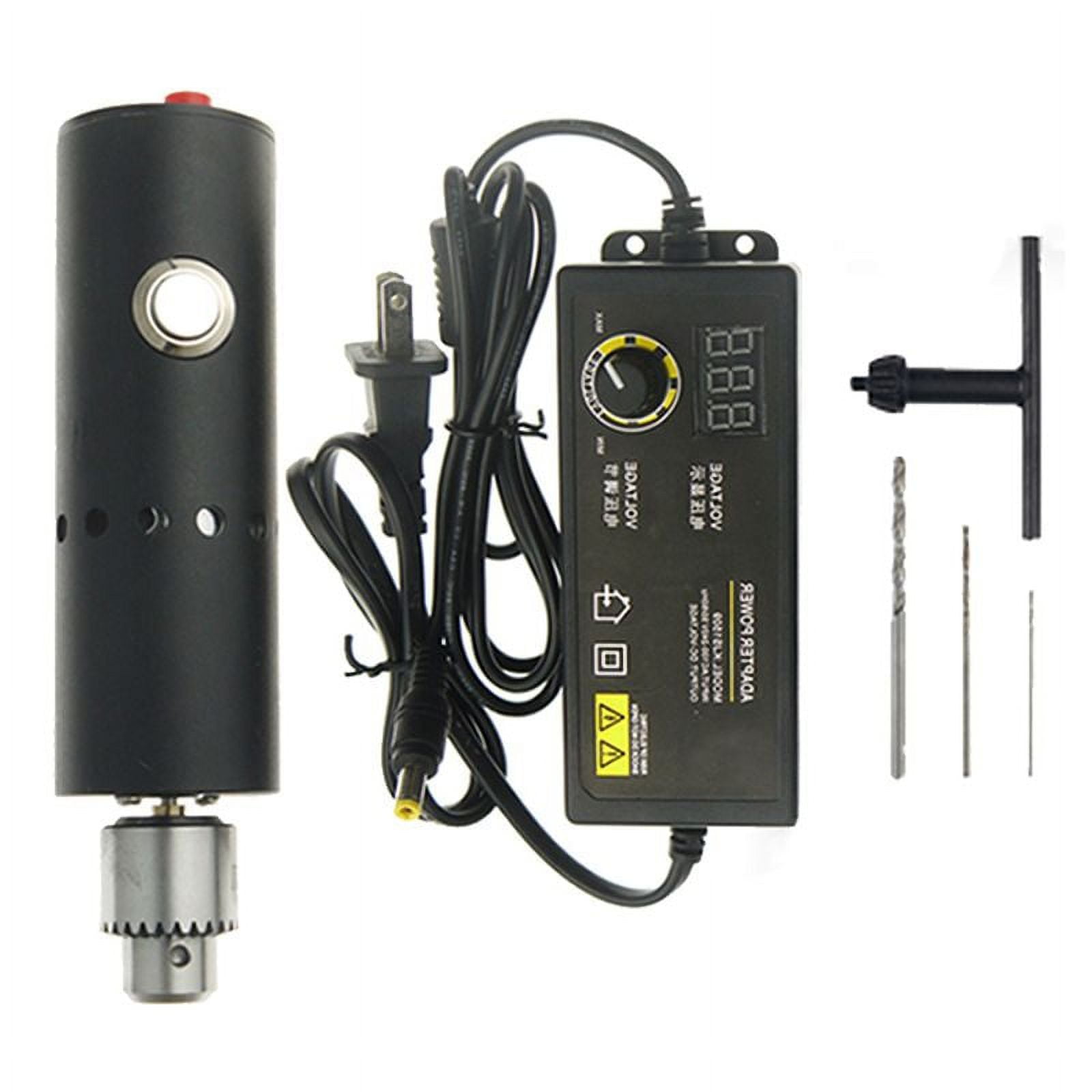 Electric Mini Drill 0.3-6.5mm 3V-24V Rotary Tool Kit Variable Speed ...