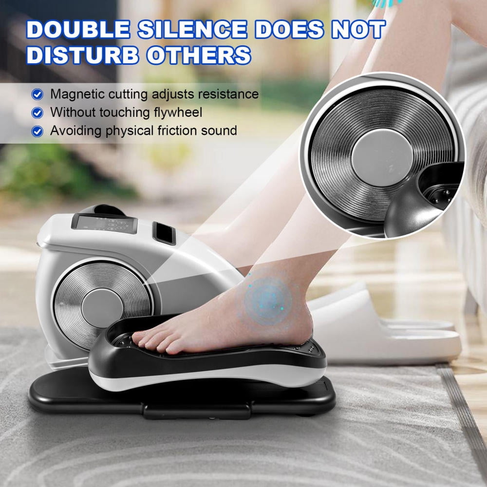 Electric Mini Elliptical Stepper Machine - Silent Leg Exerciser with ...