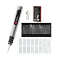Electric Mini Engraving Pen, HollowCup Motor, 30 Bits with Aluminum ...