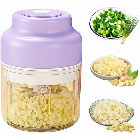 Electric Mini Food Chopper, 2026 New Mini Portable Veggie Chopper USB ...