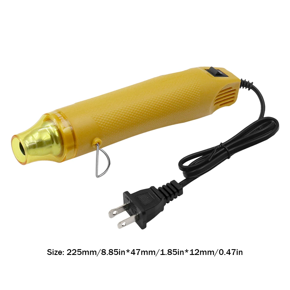 Electric Mini Handheld Heat Gun Fast Heat 300W Tiny Hot Air Gun Kit ...