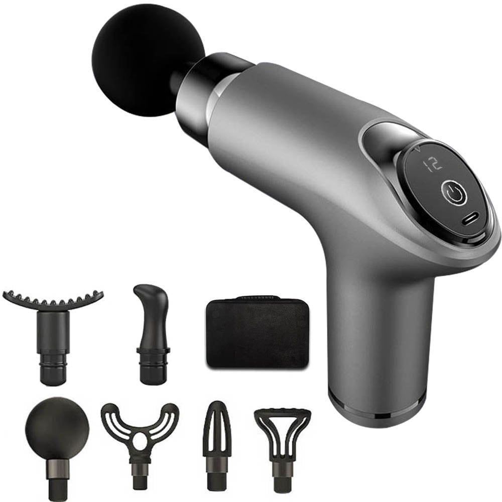 Electric Mini Massage Gun High Frequency Fascia Gun Deep Tissue ...