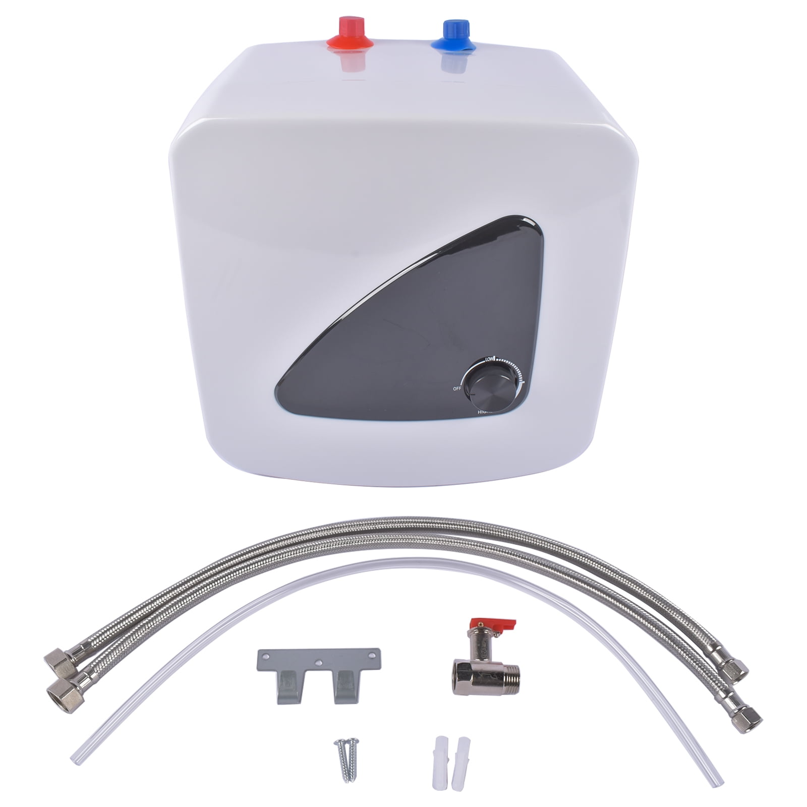 Electric Mini Tank Water Heater 4 Gallons Small Pressure Resistant Hot ...