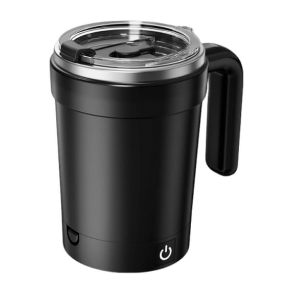 Electric Mixing Mug Automatic Magnetic Stirring Cup Stainless Steel ...