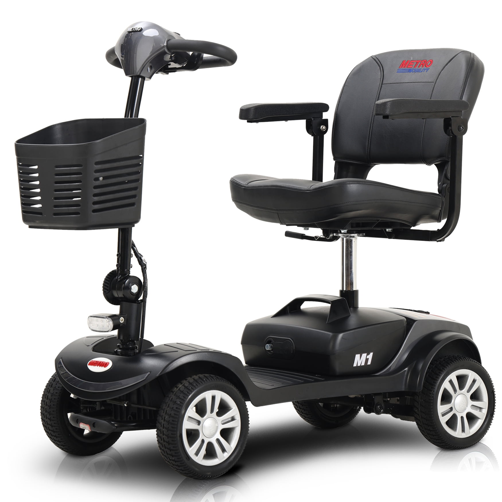 Metro Mobility M1 Electric Scooter for Adults & Seniors, Foldable with ...