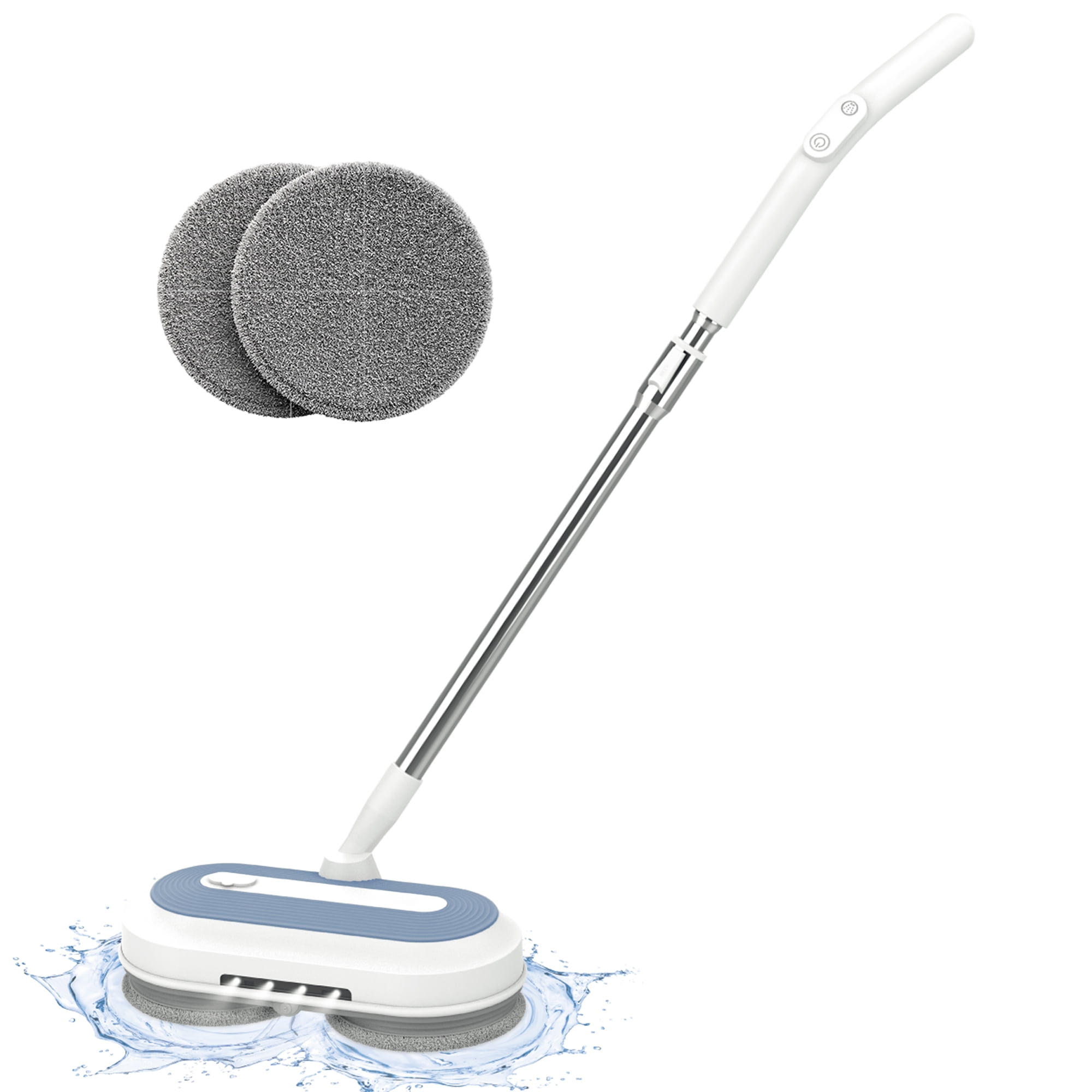 Cordless Electric Mop for Home, Electric Spin Mop with LED Headlights ...