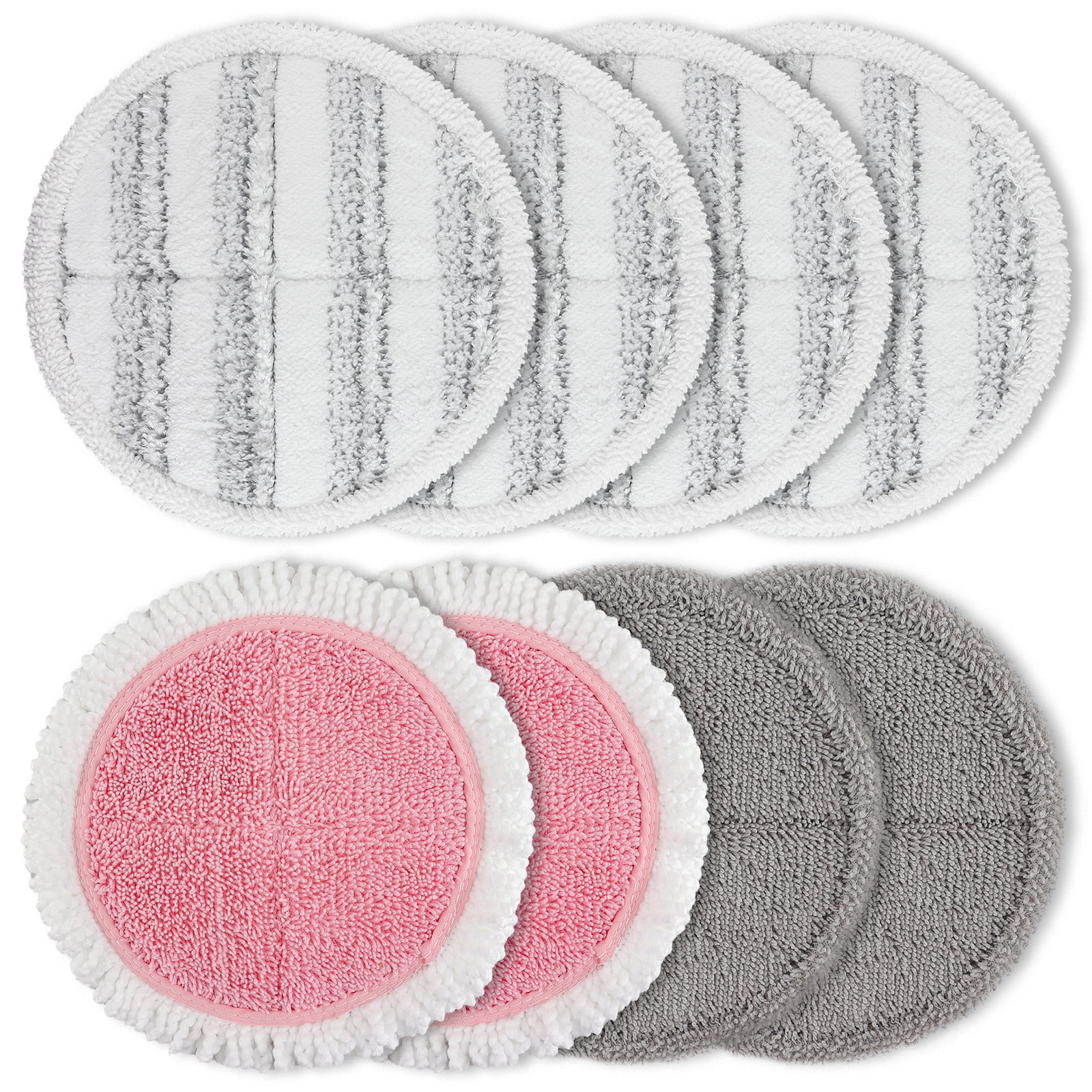 Electric Mop Pads,7.28inch Round Spin Scrubber Replacement Mops for ...