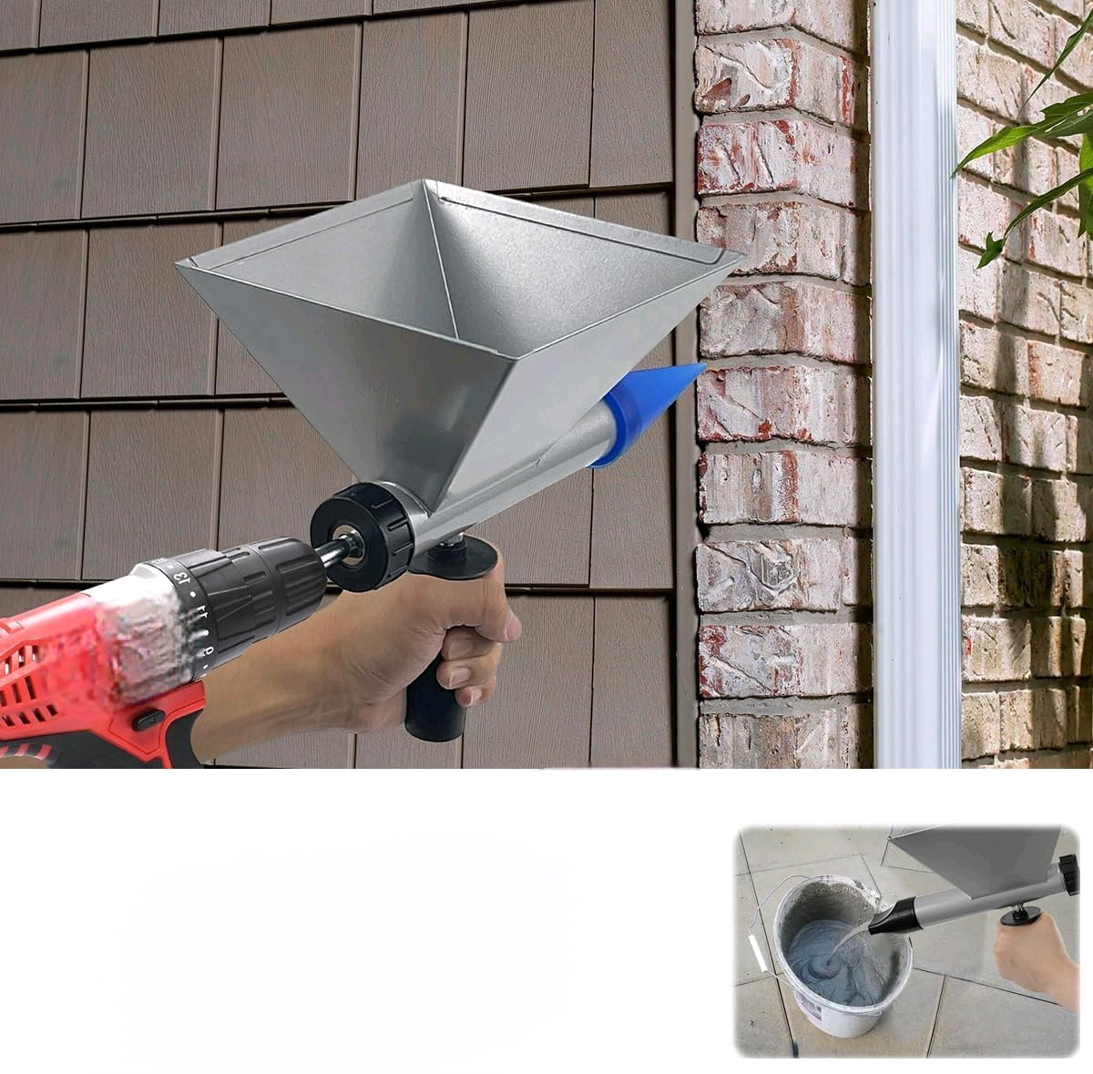 Electric Mortar Grout Gun Pump, Caulking Tool, Portable Cement Grouting ...