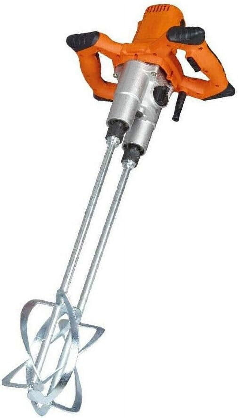 Electric Mortar Mixer, Double Paddle Mortar Mixer Dual High Low Gear ...