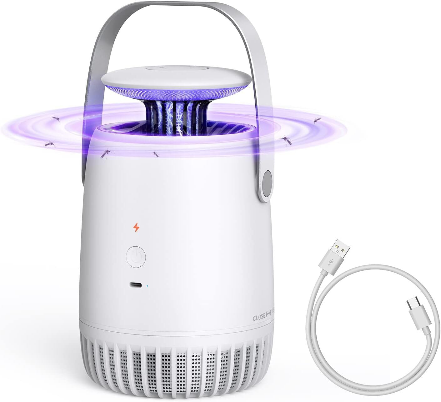 Electric Mosquito Bug Zapper Killer UV Lamp Pests Fly Insect Trap USB ...