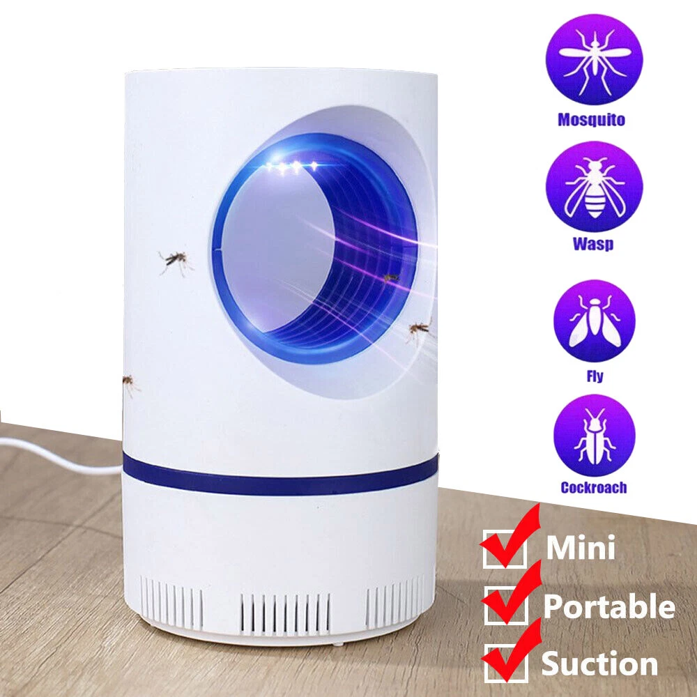 Electric Mosquito Insect Killer Zapper LED Light Lamp Fly Bug Trap Pest ...
