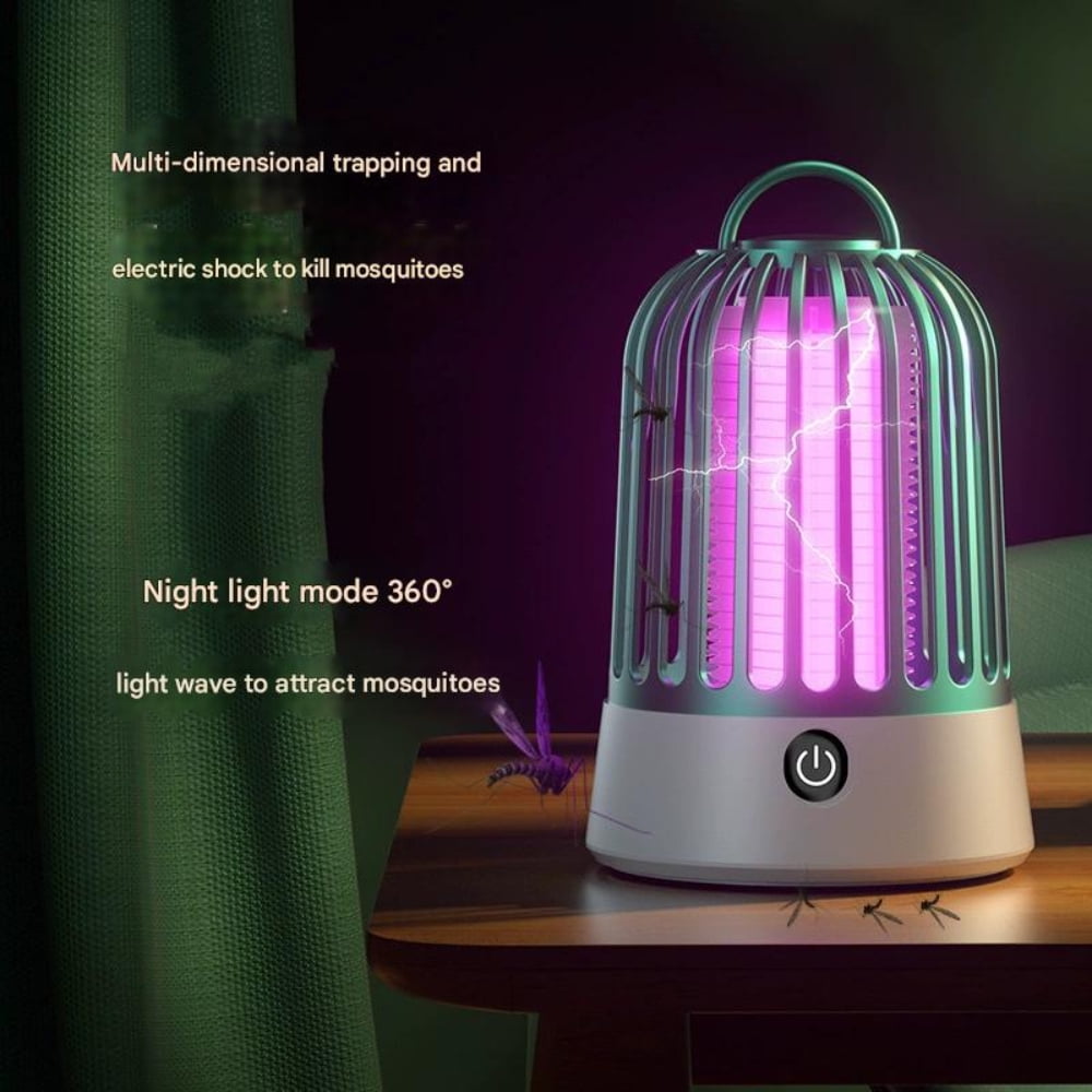 Electric Mosquito Killer Lamp Insect Trap Night Light Indoor Outdoor ...