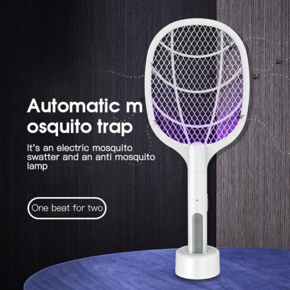 Electric Mosquito Racket Insect Killer Light Mosquito Swatter ...