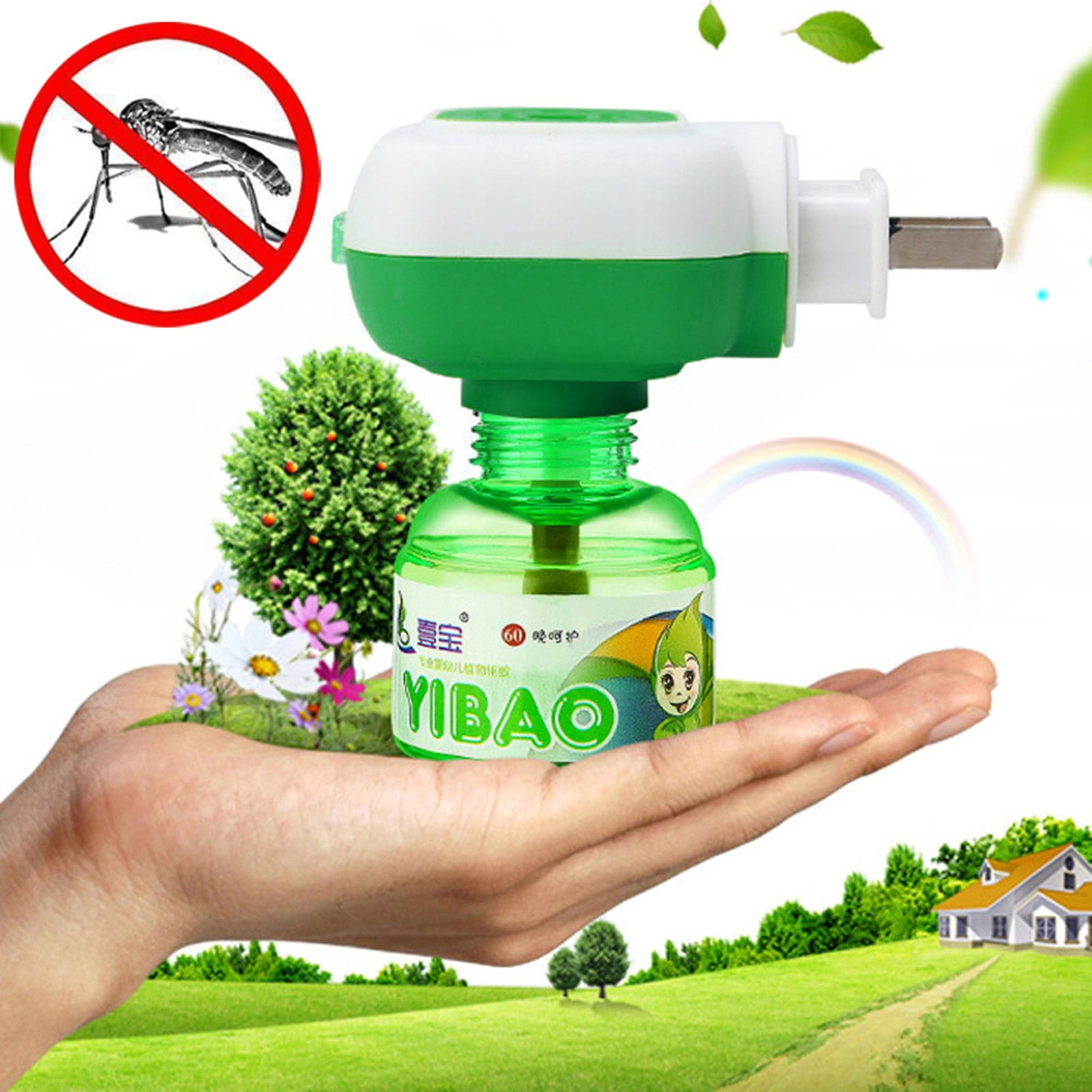Electric Mosquito Refill Insect Liquid Heater Plug-In - Walmart.com