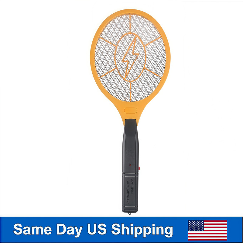 Electric Mosquito Swatter - 3000V High Voltage with Triple Safe Mesh ...