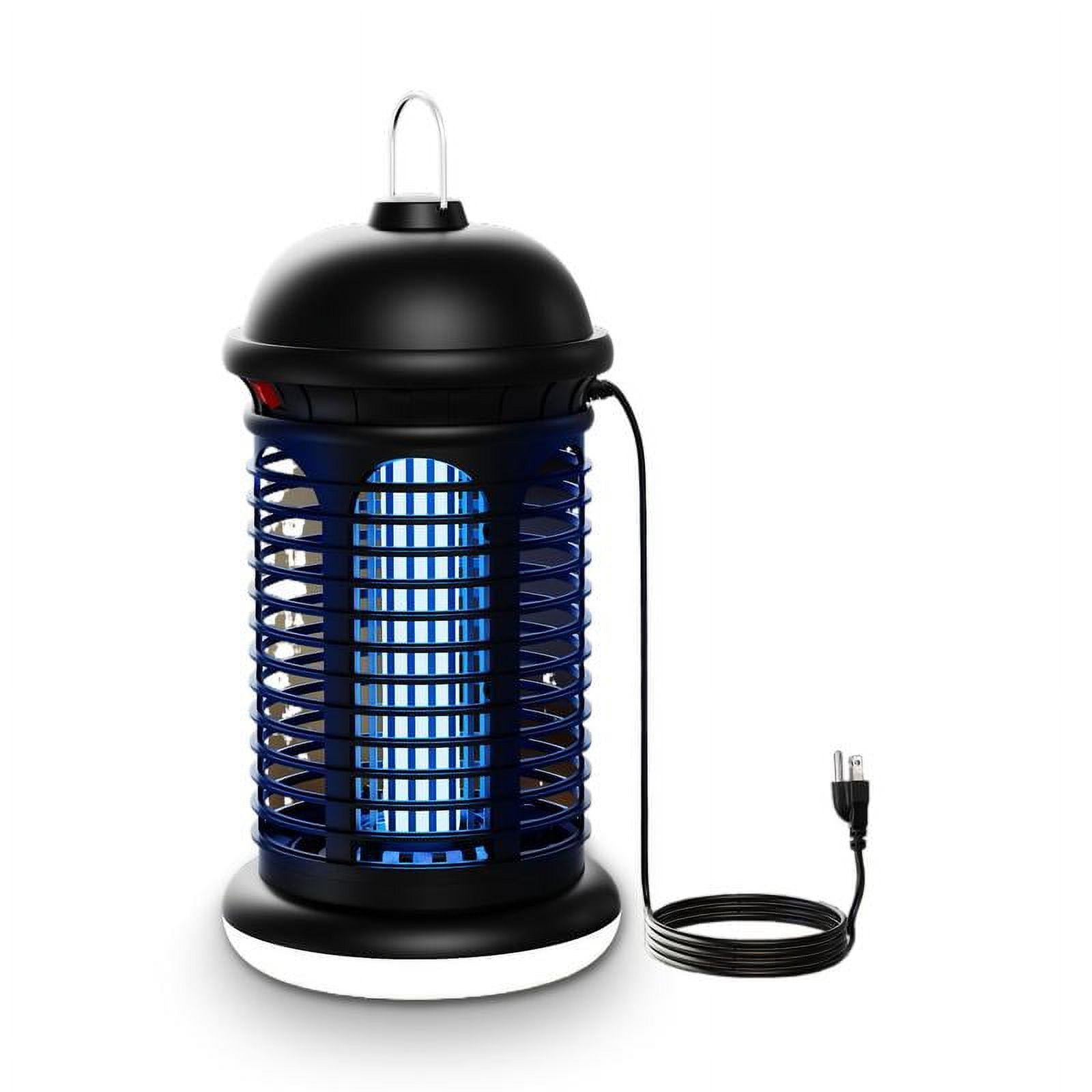 Electric Mosquito Zapper Outdoor Indoor, Bottom LED light Bug Zapper ...