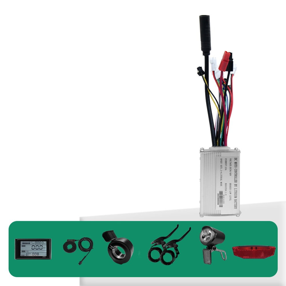Electric Motor Brushless Controller Kit 36V/48V 250W with LCD Display ...