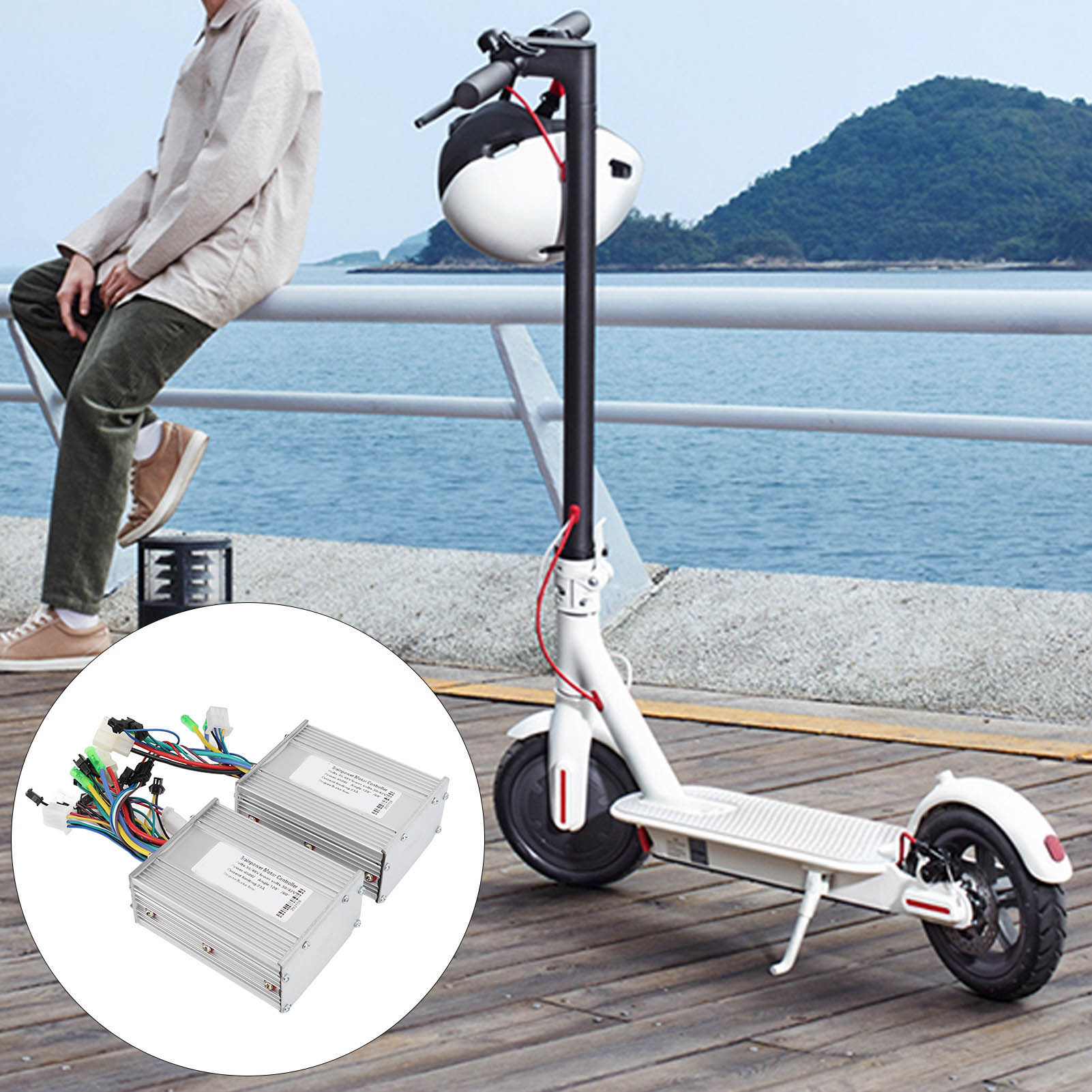 Electric Motor Controller, Motor Brushless Controller Dual Drive Motor ...