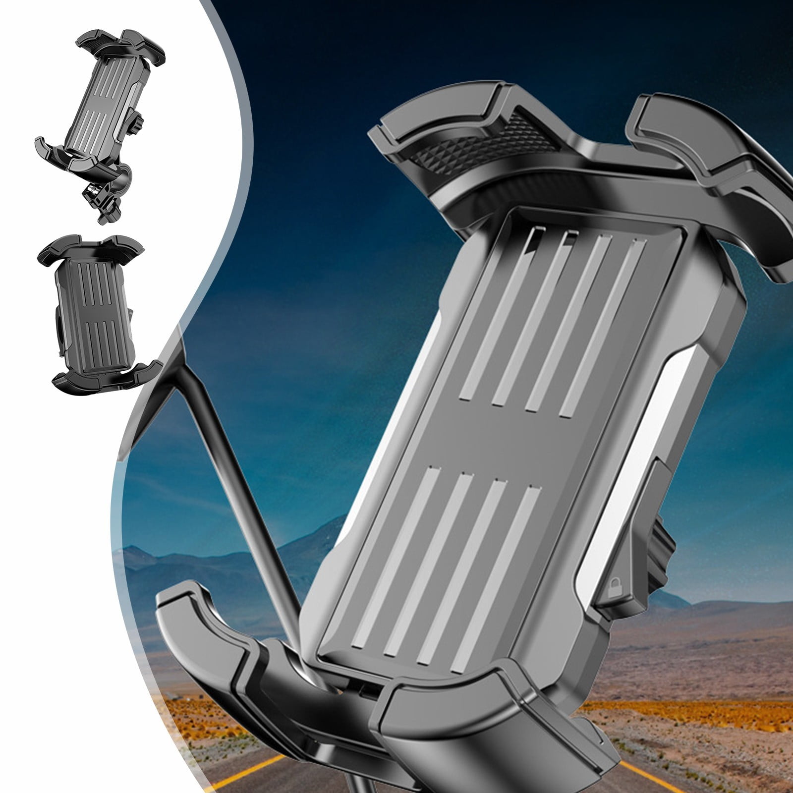 Electric Motorcycle Phone Holder, Weatherproof Bike Mount, Secure ...