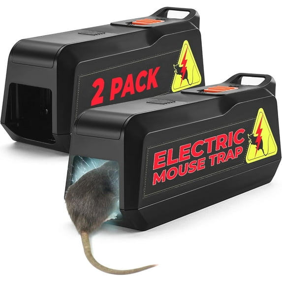 Electric Mouse Trap - Electronic Rodent Zapper for Indoors & Home ...
