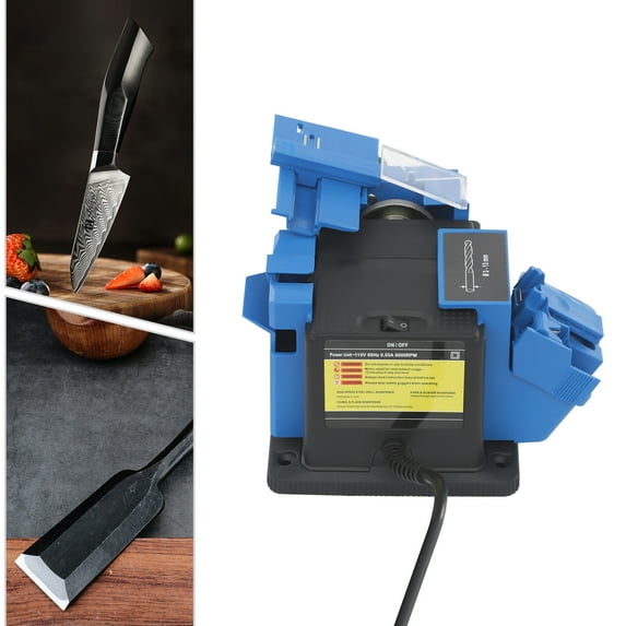 Electric Multi-Task Sharpening Machine Knife Scissor Drill Bit Chisel ...