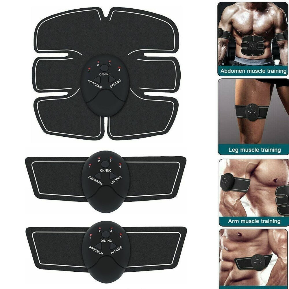 CURUK 6-Mode Electric Abdominal Toning Belt Fitness Shaper Unisex ...