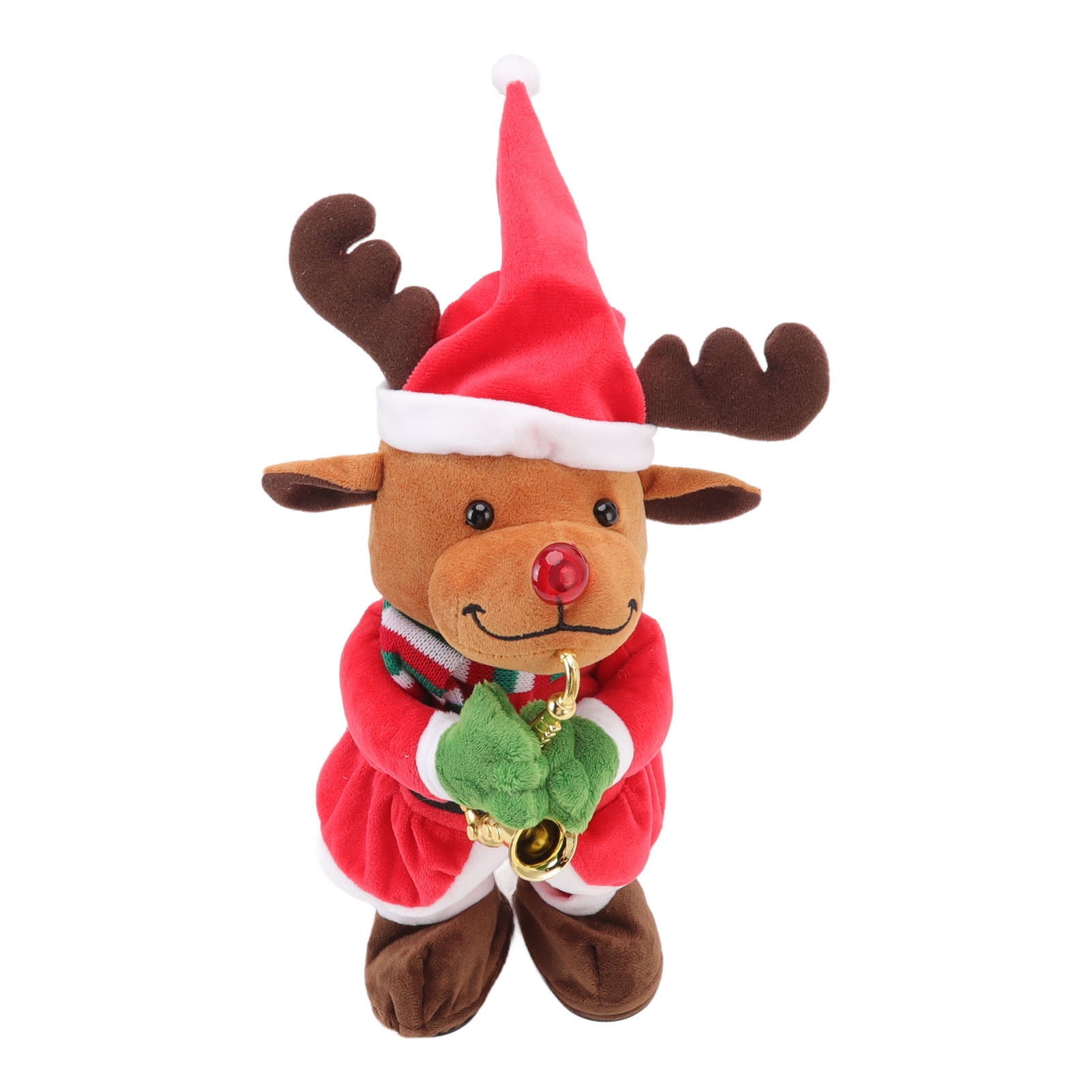 Electric Music Christmas Toy Doll 8 Songs Continuous Play Dancing ...