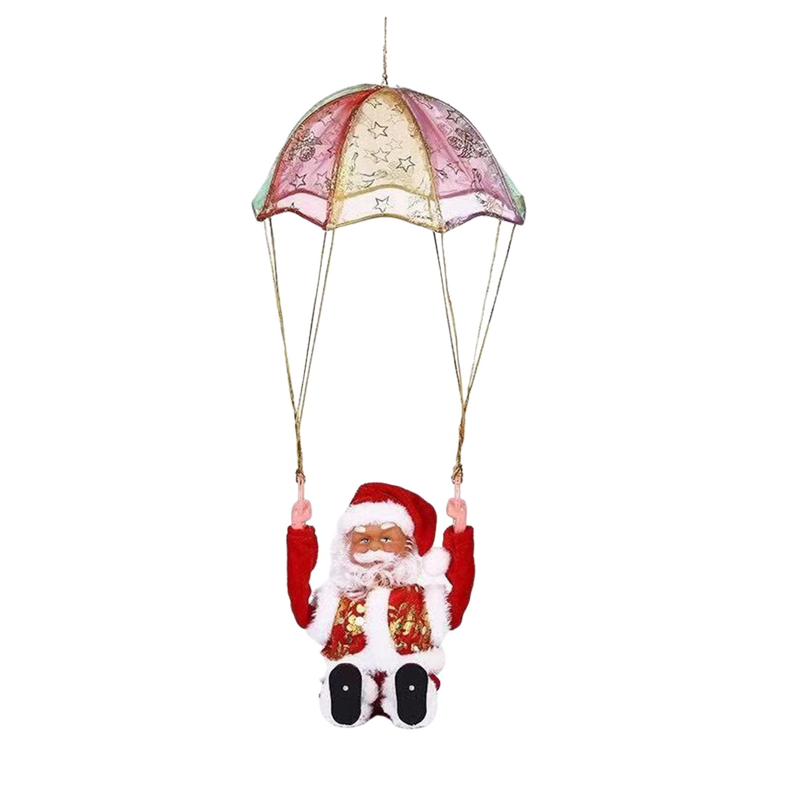 Electric Music Santa Parachute Somersault Creative Children's Toys ...
