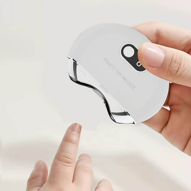 Electric Nail Clipper, 2 In 1 Electric Polishing Automatic Nail Clipper ...