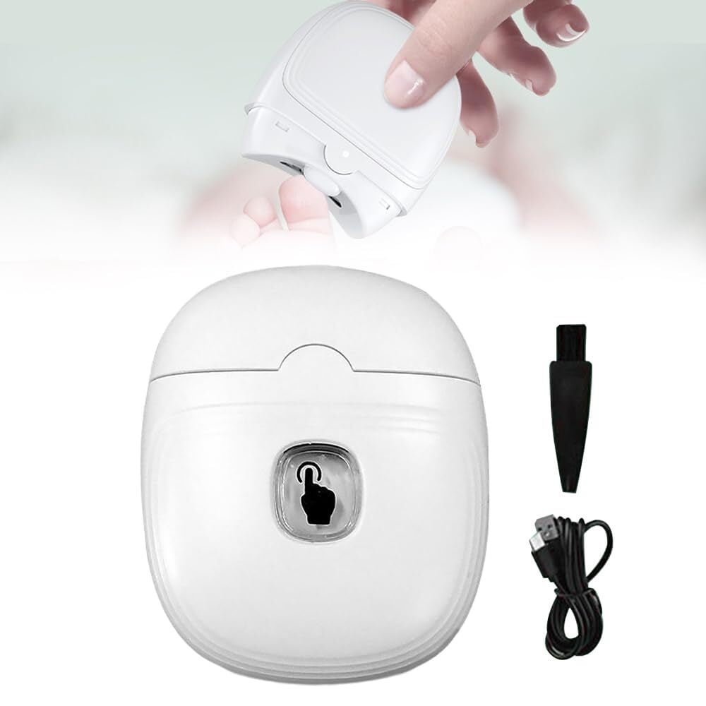 Electric Nail Clipper, 2025 New Electric Nail Clippers for Thick ...