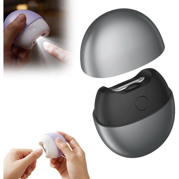 Electric Nail Clipper, 2026 New Automatic Nail Cutter with LED Light ...