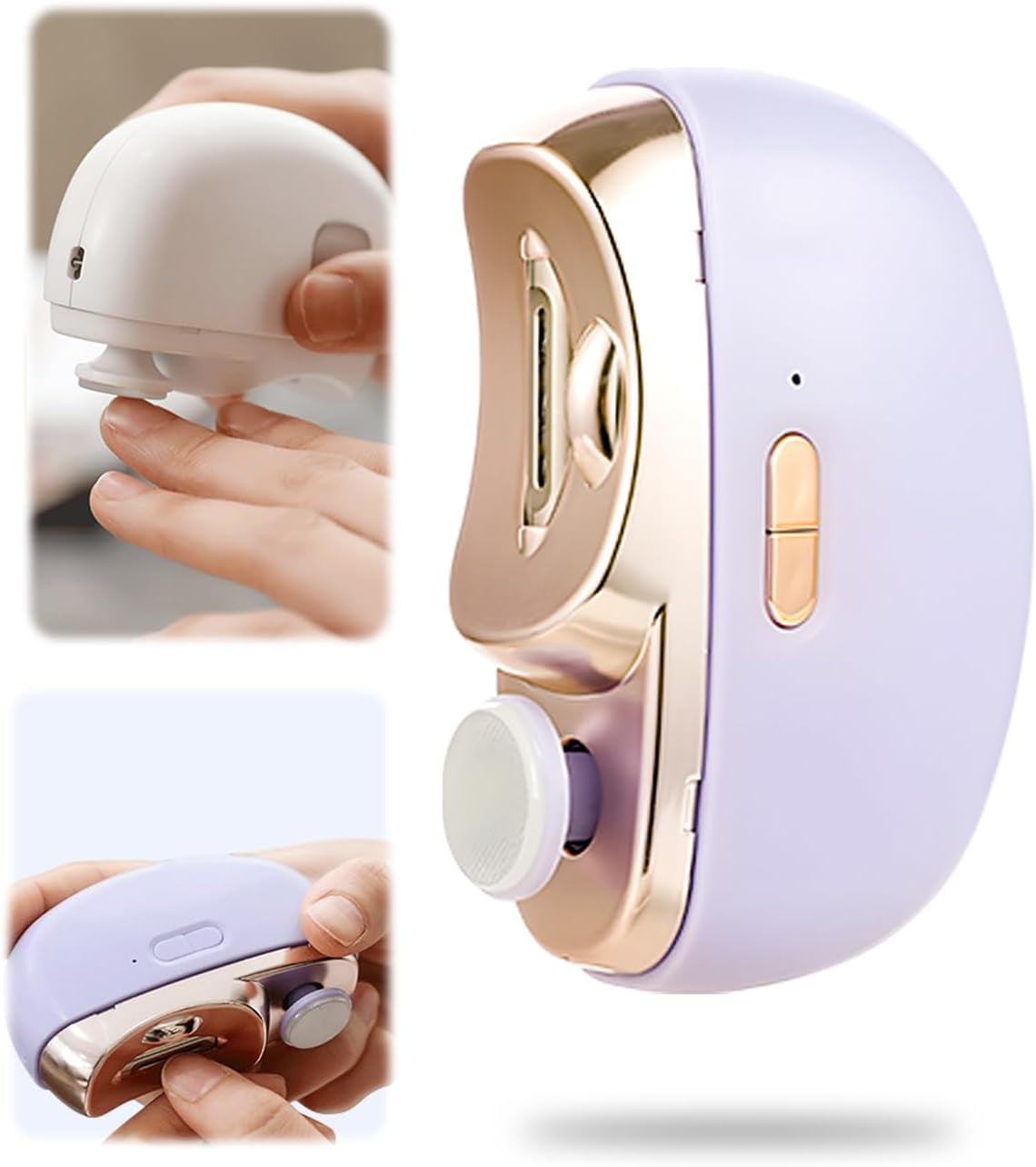 Electric Nail Clipper, 3 in 1 Electric Automatic Nail Clippers with ...