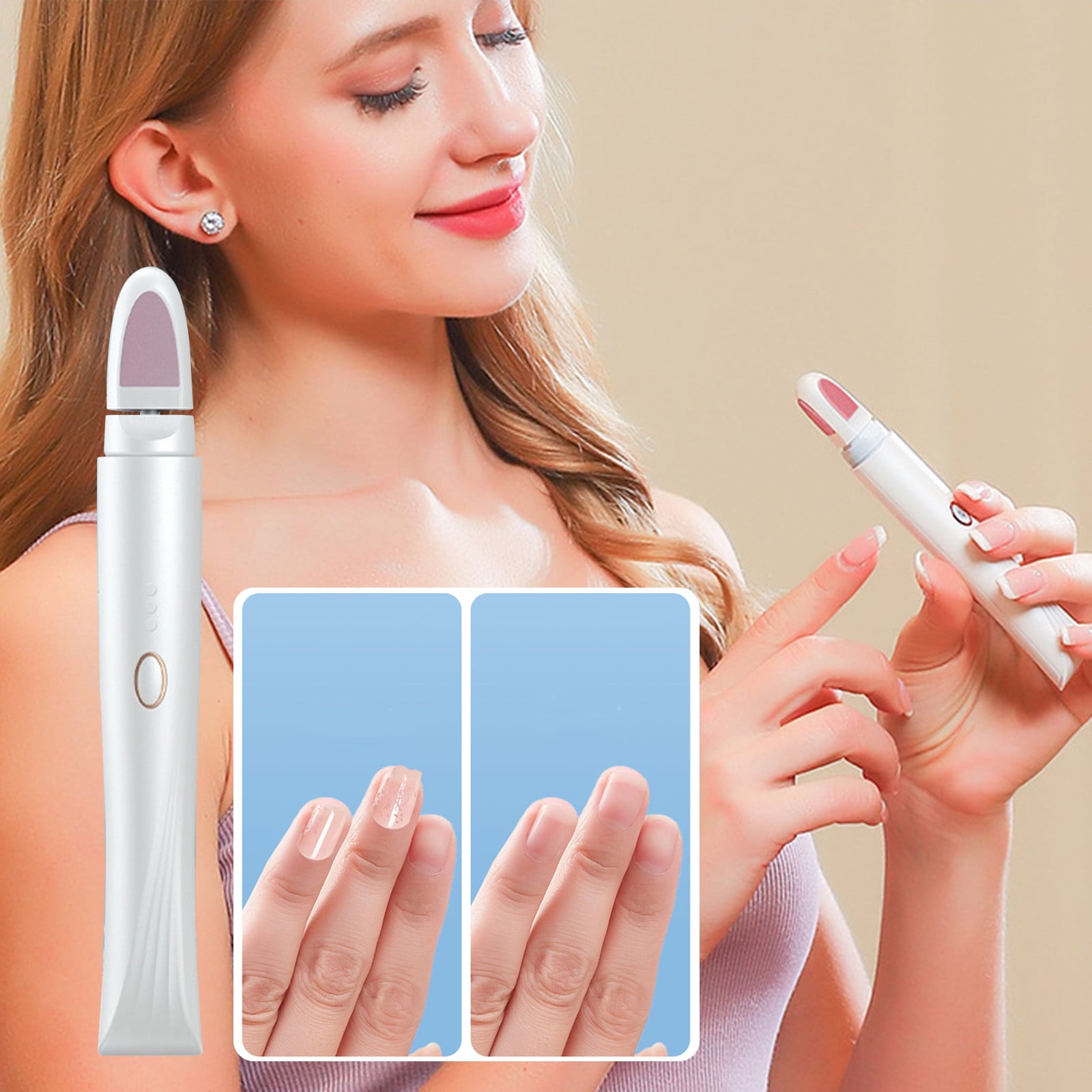 Electric Nail Clipper, with Nail File & Nail Scraps Storage USB ...