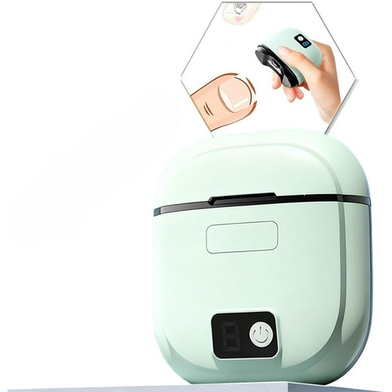 Electric Nail Clipper, Oblique Nail Clippers Set, Includes an Automatic ...